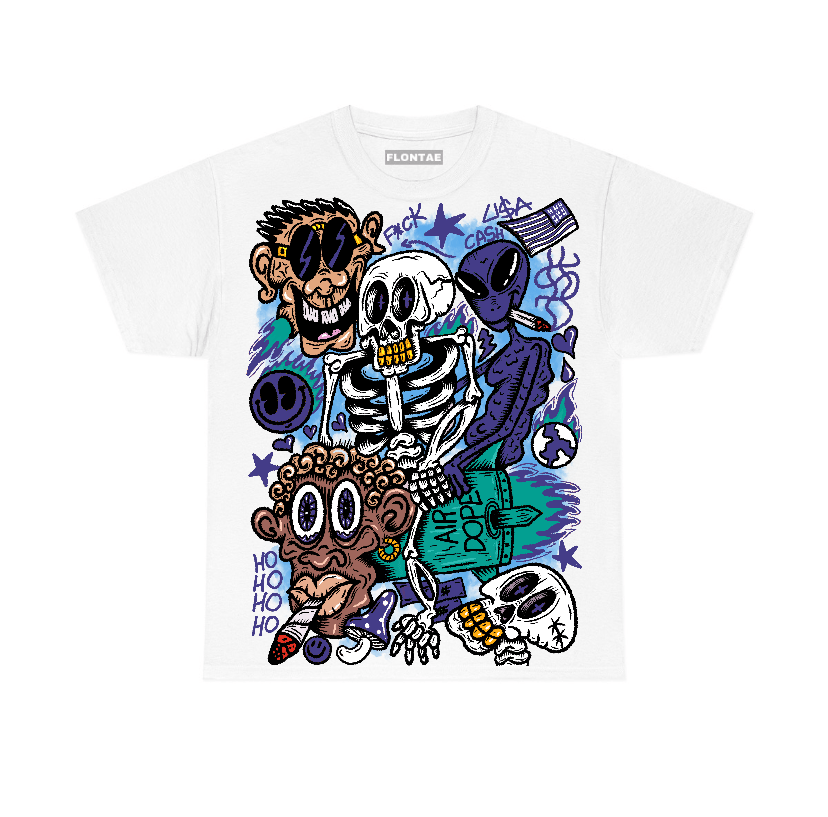 Grape 5s Flontae T-Shirt Friends Graphic